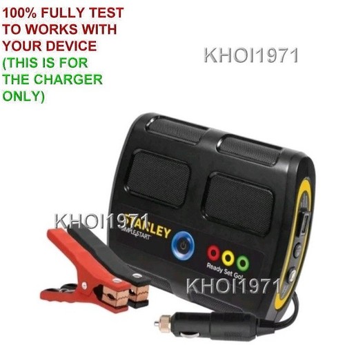 CAR charger AC Adapter For BLACK P2G7S Stanley Simple Start Jump ...