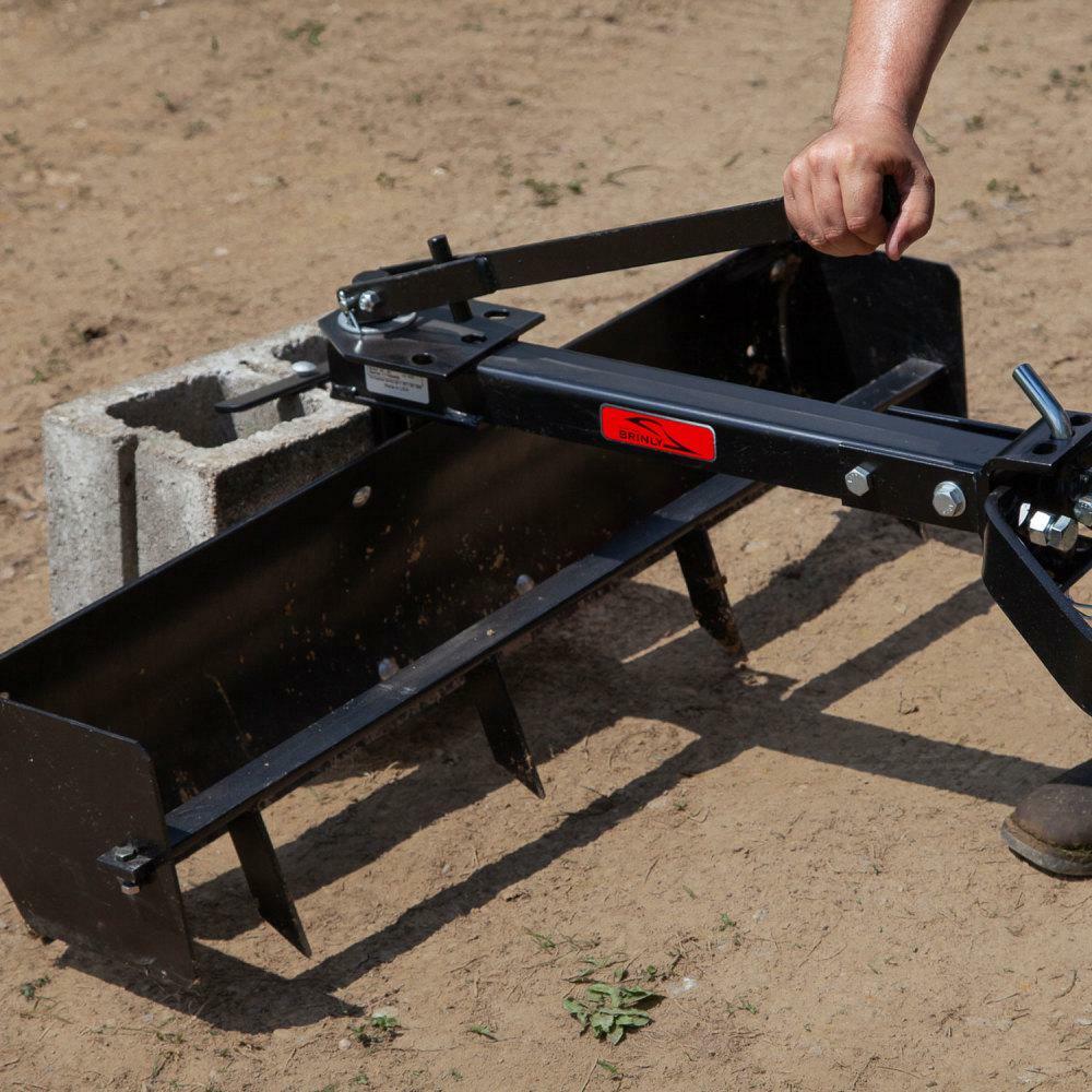 tow-behind box scraper sleeve hitch rust resistant steel ground ...