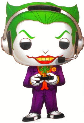 Gamestop exclusive GAMER JOKER STICKER 2019 funko pop game new dc ...