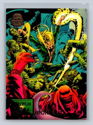 1994 Marvel Universe Maximum Carnage #26 Iron Fist Daniel Danny Thomas ...