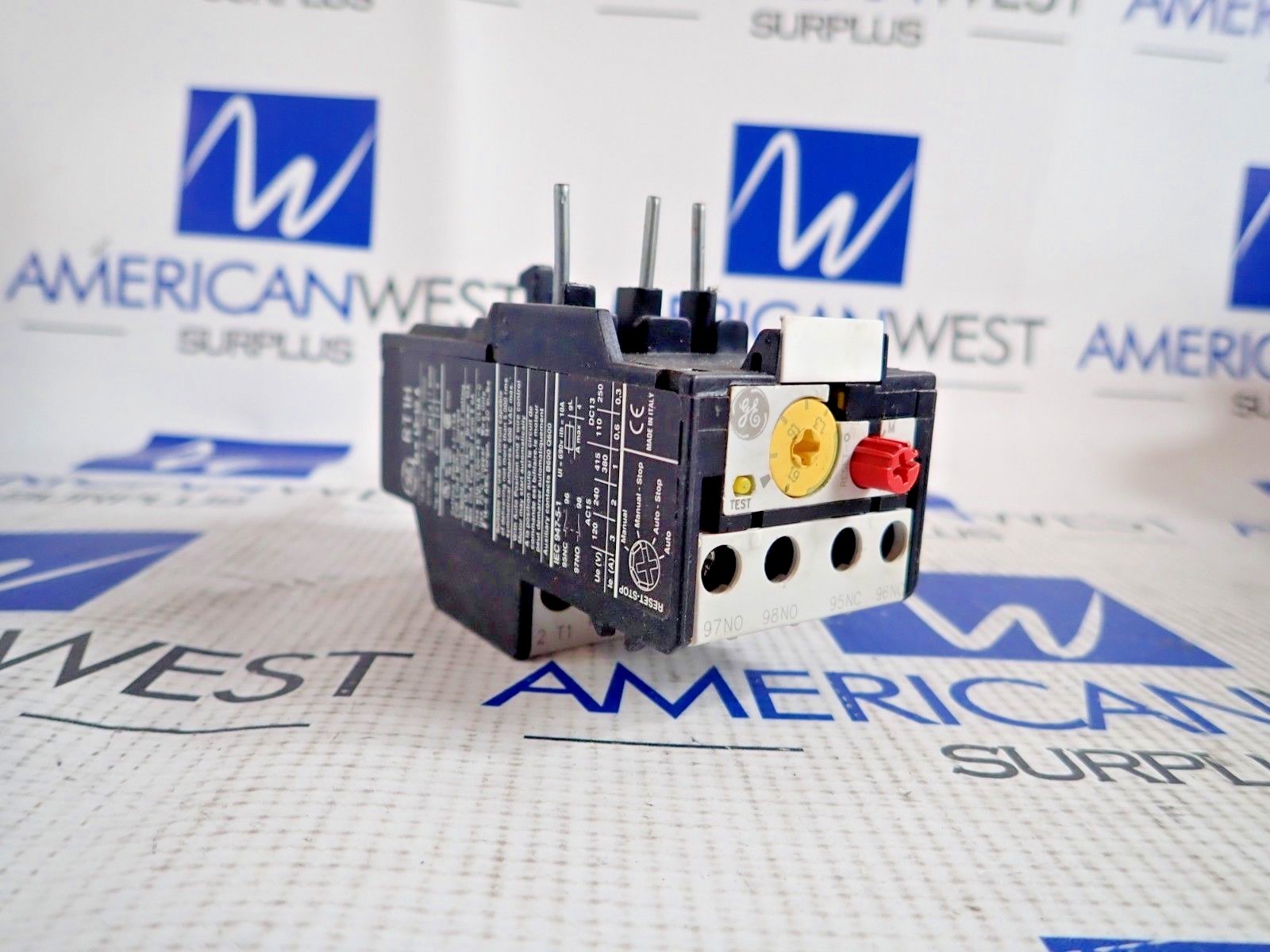 GE RT1H OVERLOAD RELAY 1.3-1.9A CLASS 10A 690V | eBay