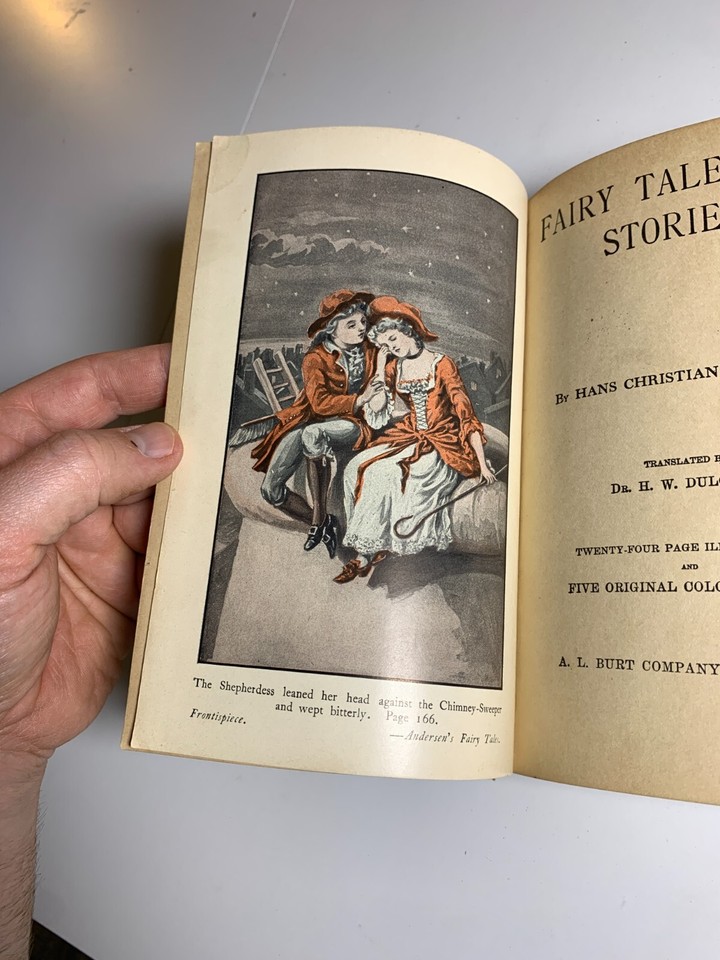 Antique Ornate Victorian Fancy Book Hans Anderson's ANDERSEN'S FAIRY ...