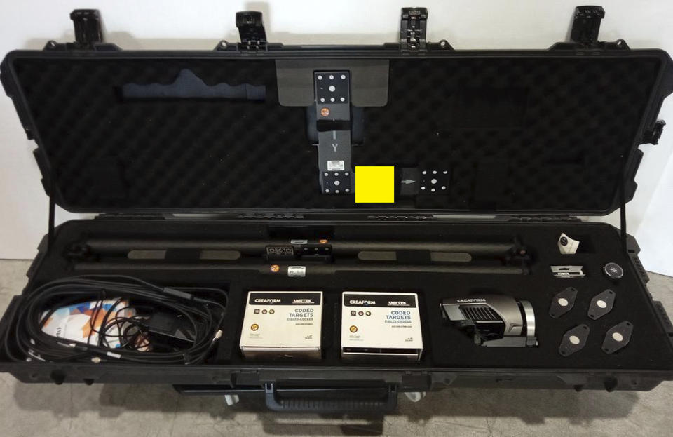 CREAFORM MaxSHOT Next Elite 3D Scanner CMM 0.015 accuracy for large ...