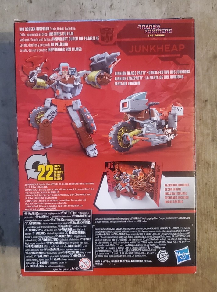 Hasbro Transformers Junkheap 6.5 in Action Figure - F3177 195166181028 ...