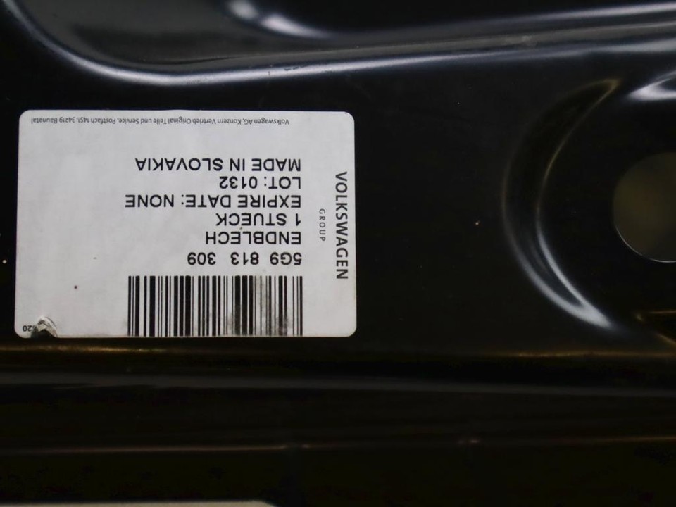 5G9813309 LAMIERATO RIVESTIMENTO POSTERIORE SUPERIORE PARAURTI ...