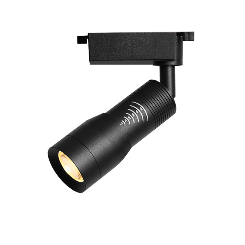 COB LED Ceiling Lamp Fixture 2-Line Track Light Beam Angle Zoom Show ...