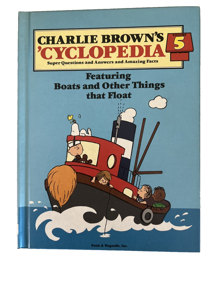 CHARLIE BROWN'S 'Cyclopedia Complete Set Vol 1-15, Hardcover, 1980-'81 ...
