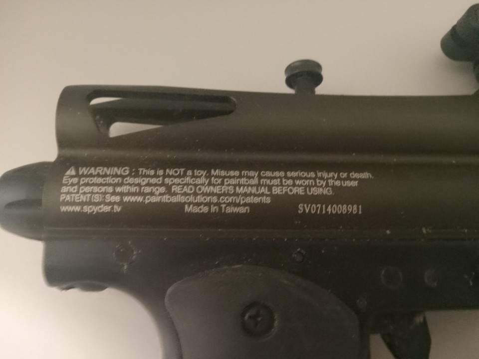 Spyder Victor Paintball Gun | eBay