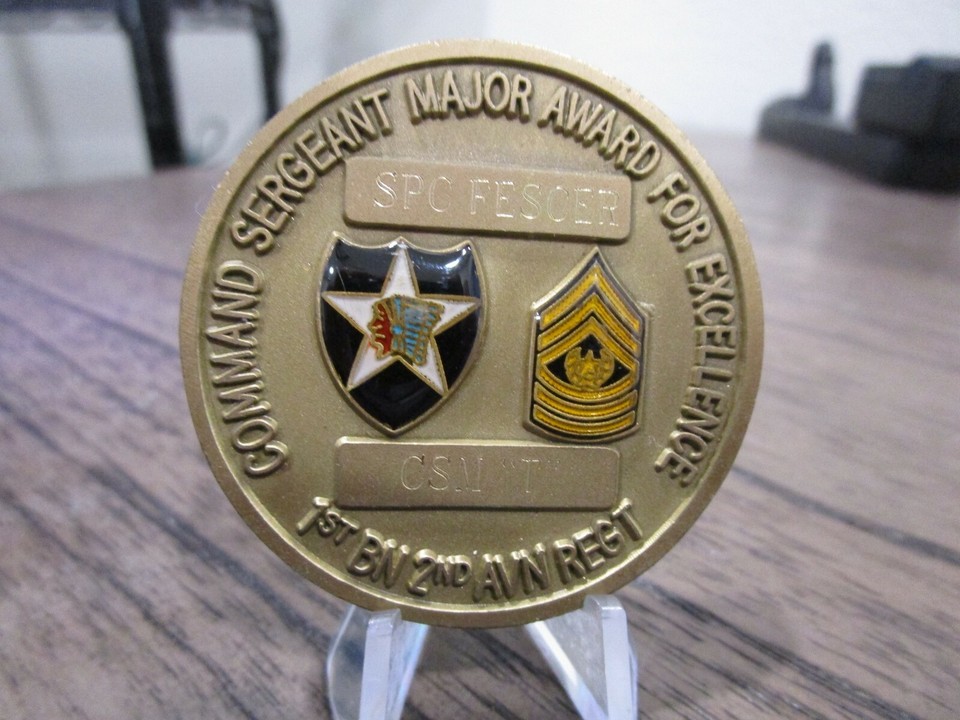 US Army 1st Battalion 2nd Aviation Regiment Camp Page CSM Challenge ...