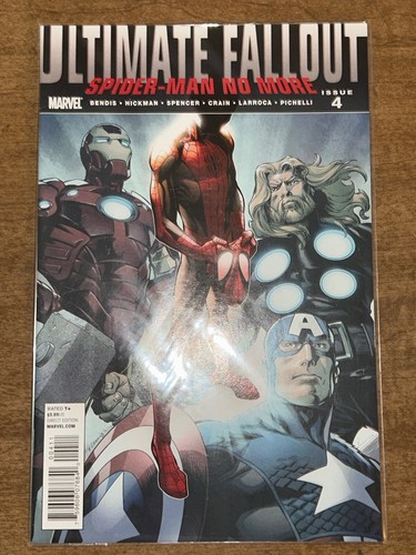 Ultimate Fallout #4 Spider-Man 1st Appearance Miles Morales 1st Print ...