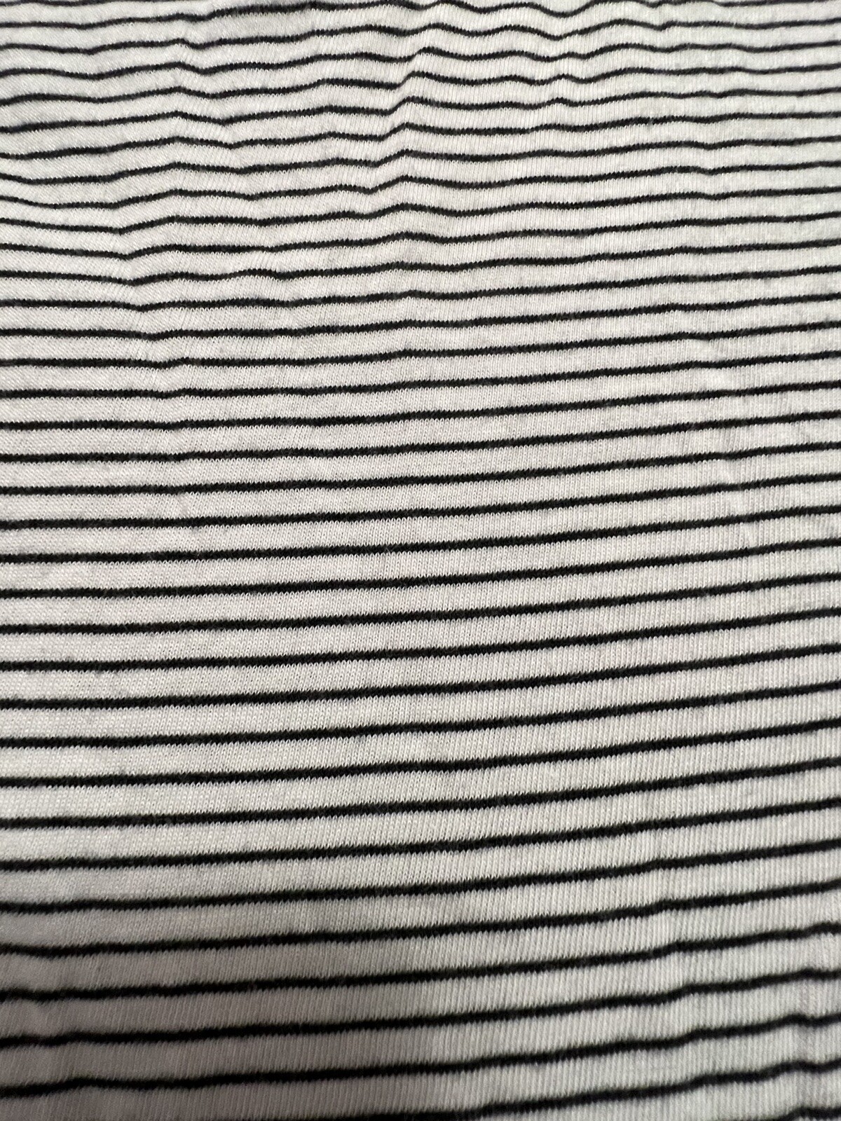 H&M Divided Womens Juniors Striped white tee short sleeve, size M | eBay