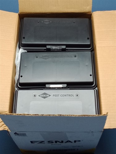 Lot of 12 Orkin EZ Snap Force Flow Mouse Trap Stations | eBay