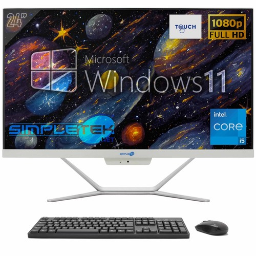 Aio All IN One Touch Screen i5 24 " Full HD Windows 11 16GB 960GB PC ...