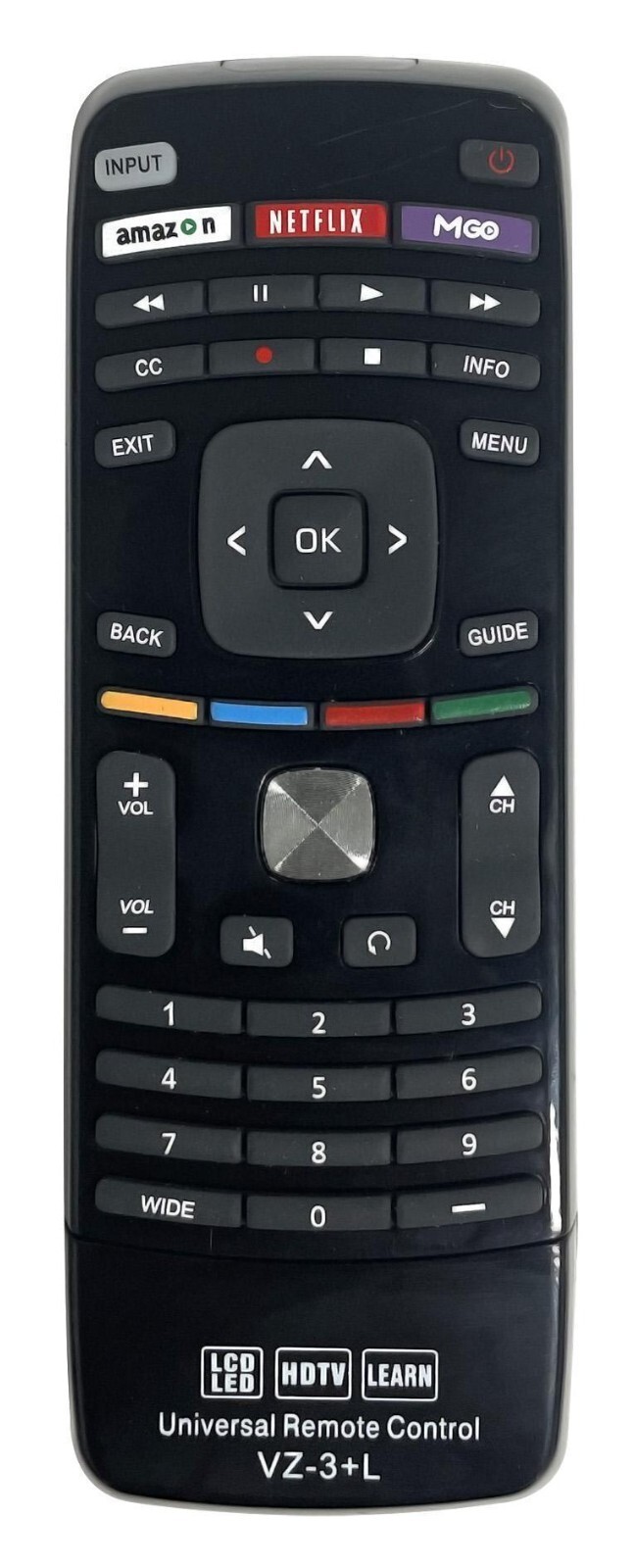 Vizio Universal Remote Control For All Vizio Smart TV VZ-3+L | eBay