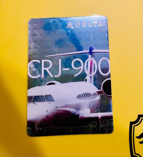 Delta Airlines Pilot Trading Card #50 CRJ-900 Very Rare | eBay