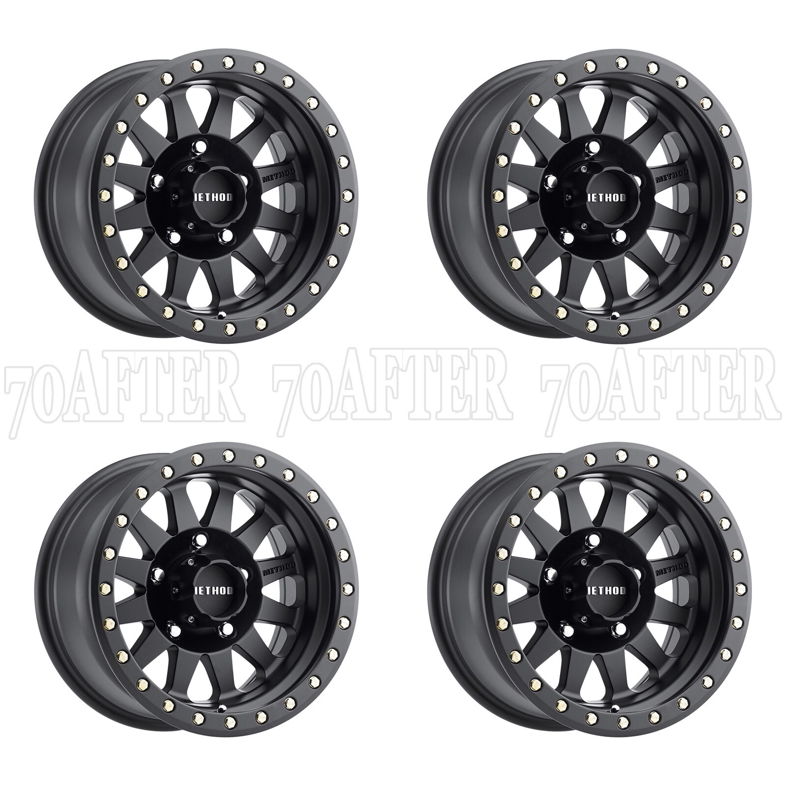(4X) Method MR304 Double Standard Wheels [15x10|5x139.7|ET:-50|CB:108 ...