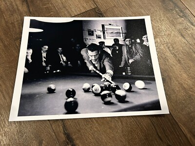 PAUL NEWMAN THE HUSTLER Art Print Photo 8x10" Poster Pool Billiards ...