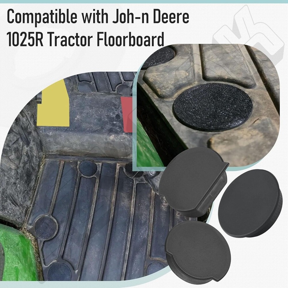 Floor Caps Plugs Fits John Deere 1025R Tractor Floorboard Compact ...