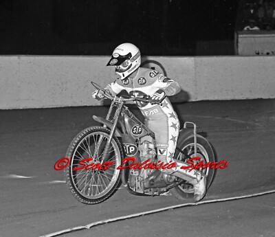 1986 Alan Crazy Christian 8 X 10 Ascot Speedway Motorcycle Photo | eBay