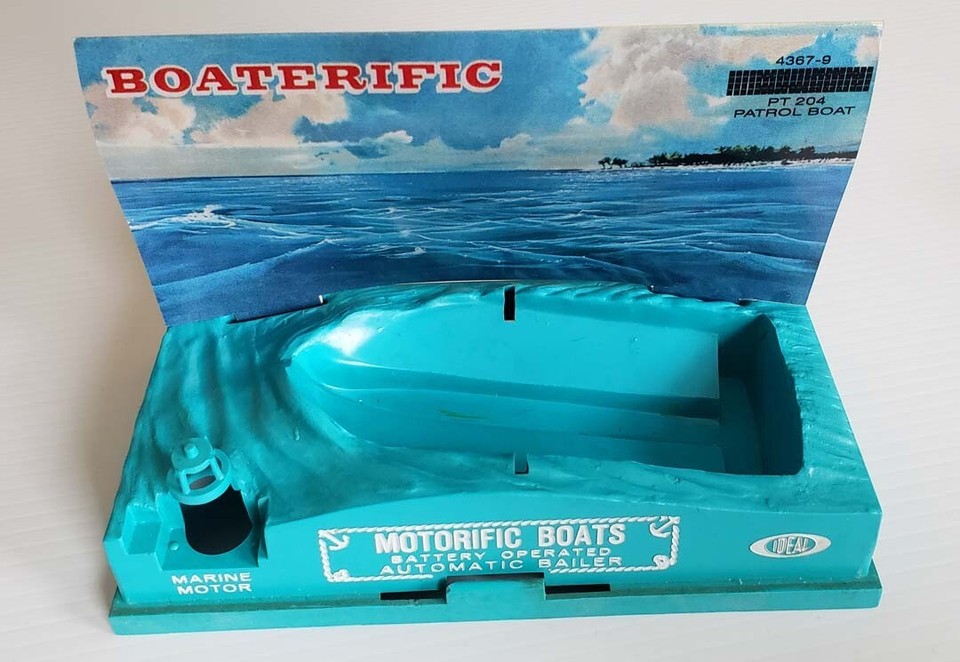Boaterific Motorific Boats PT 204 Patrol Insert Card Ideal Type 2 with ...