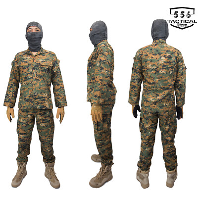 Replica USMC uniform set Marpat and Marpat Desert Camo BDU uniform | eBay