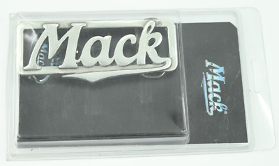 Genuine MACK Handmade Pewter Belt Buckle NEW in Package | eBay
