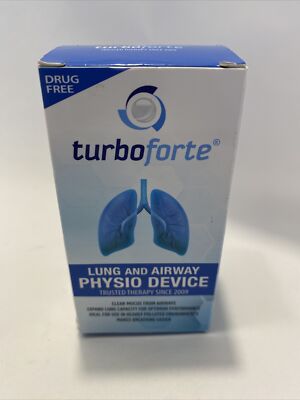 Turboforte - Lung Expansion, Mucus Relief Device, Free Shipping | eBay