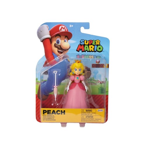 Nintendo Super Mario Figurine articulée 10cm - Figures Princess Peach ...
