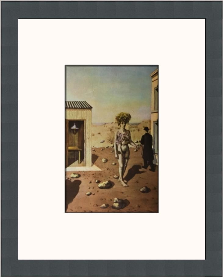 Paul Delvaux Pygmalion Custom Framed Print | eBay