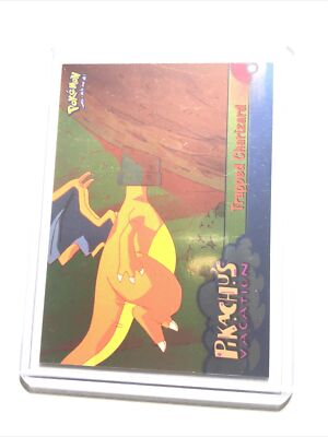 NM Pokemon TOPPS Pikachu’s Vacation Movie HOLOGRAPHIC Trapped Charizard ...