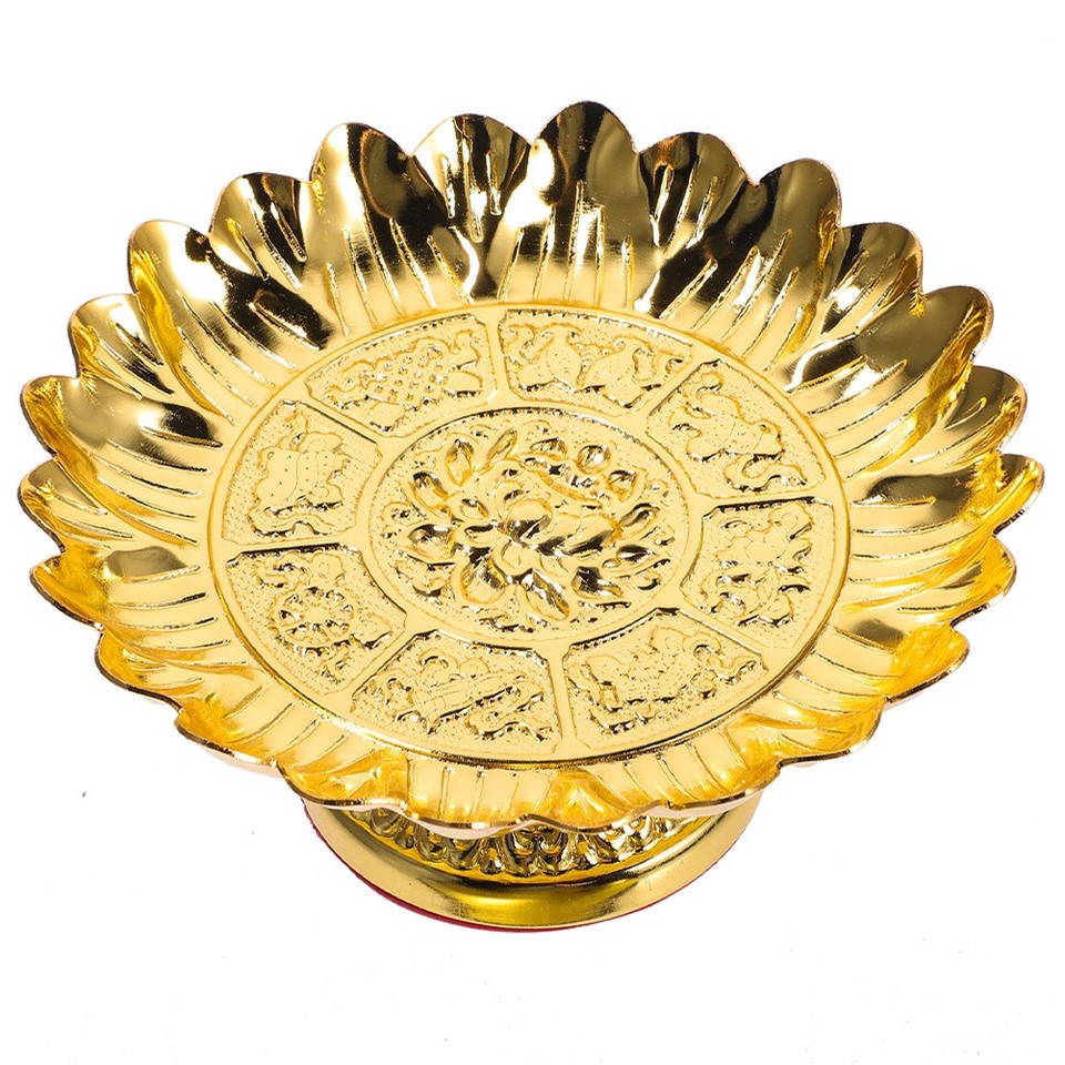Temple Fruit Bowl Fruit Offering Plate Home Decoration Buddhist Worship ...
