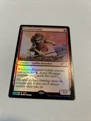 1x Frenzied Goblin| Promo FNM Friday Night Magic | MTG Magic NM (Z) | eBay