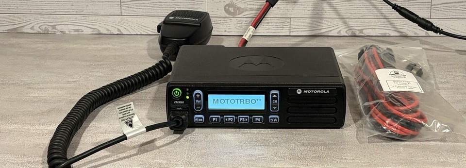Motorola Cm300d UHF Analog (ECS Starter Pack™) Tested & Guaranteed ...