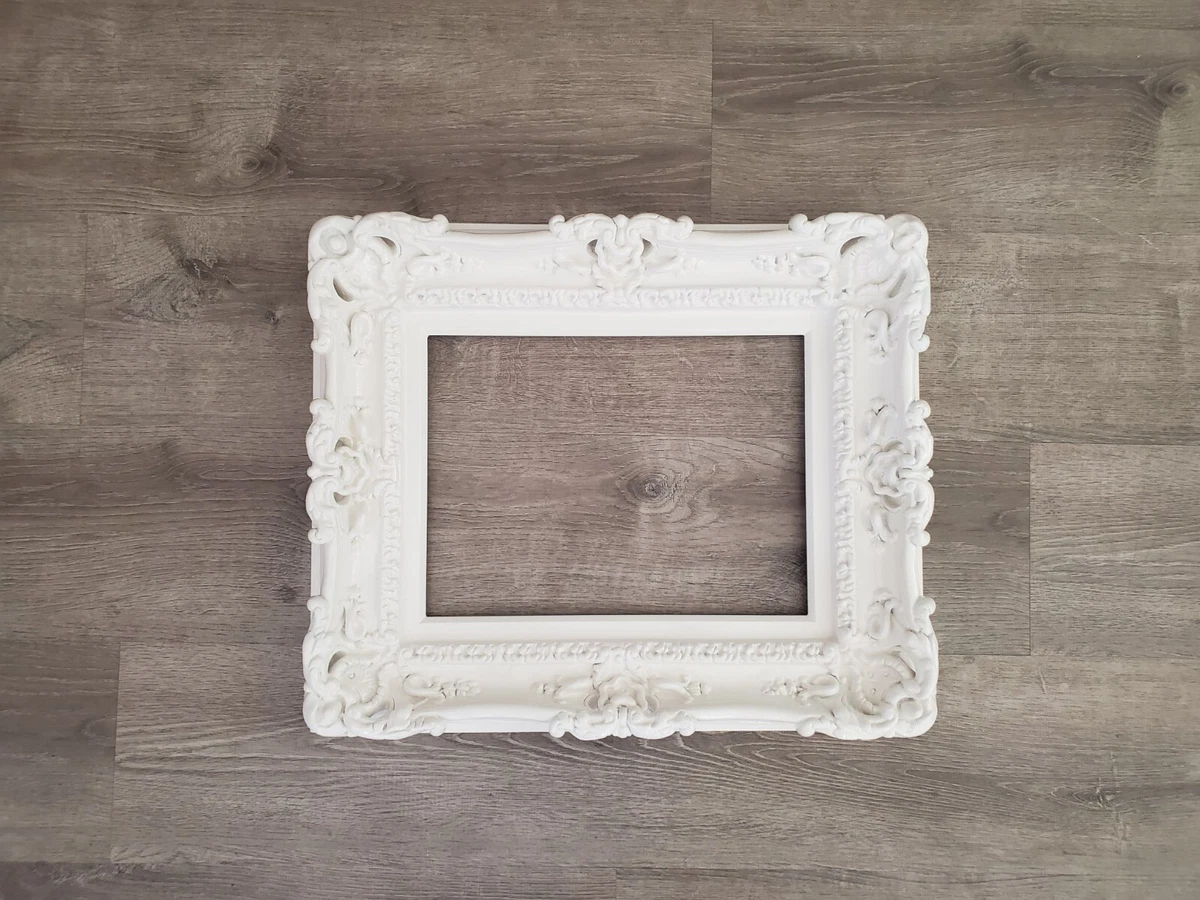 White Baroque Frames