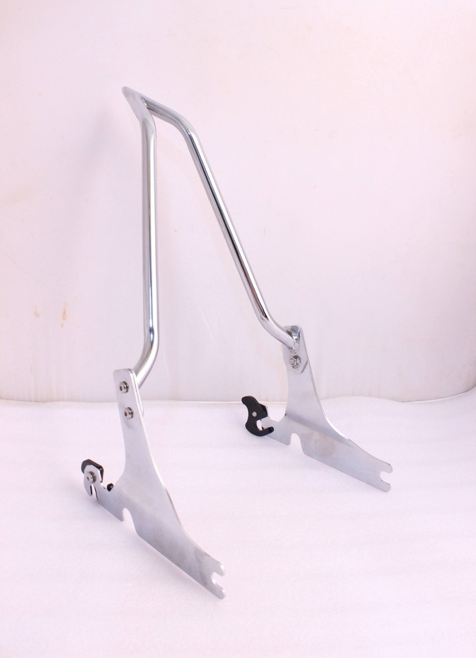 22" TALL BACKREST SISSY BAR UPRIGHT for HARLEY SOFTAIL FATBOY FXST ...