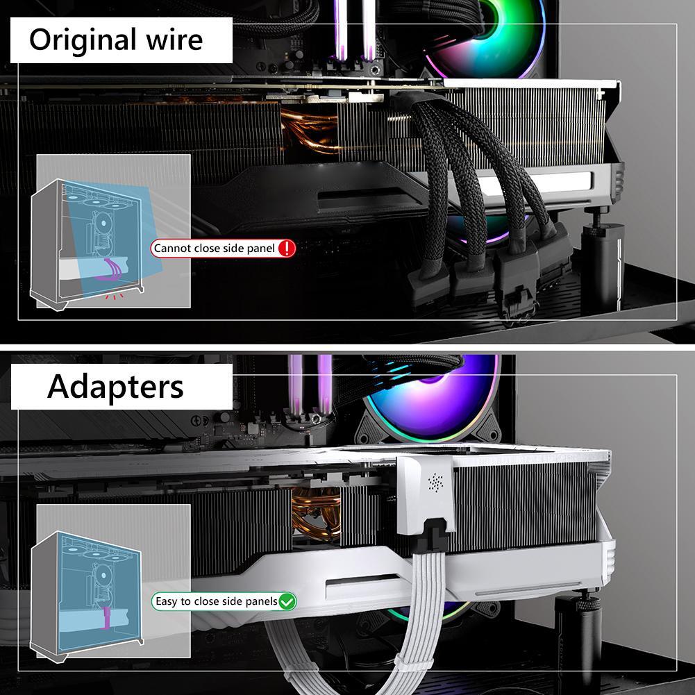 Power Adapter 450W for RTX 4090 4080 4070 Ti 3090 Graphics Card (White ...