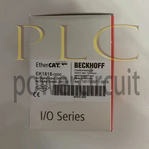 EK1818 New Beckhoff EK1818-0000 Module PLC In Box Expedited Shipping ...