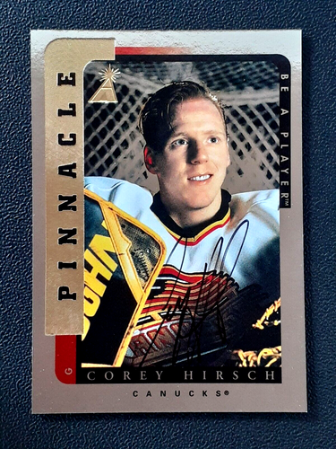 COREY HIRSCH 1996-97 BE A PLAYER AUTOGRAPHS SILVER 96-97 NO 51 44718 | eBay