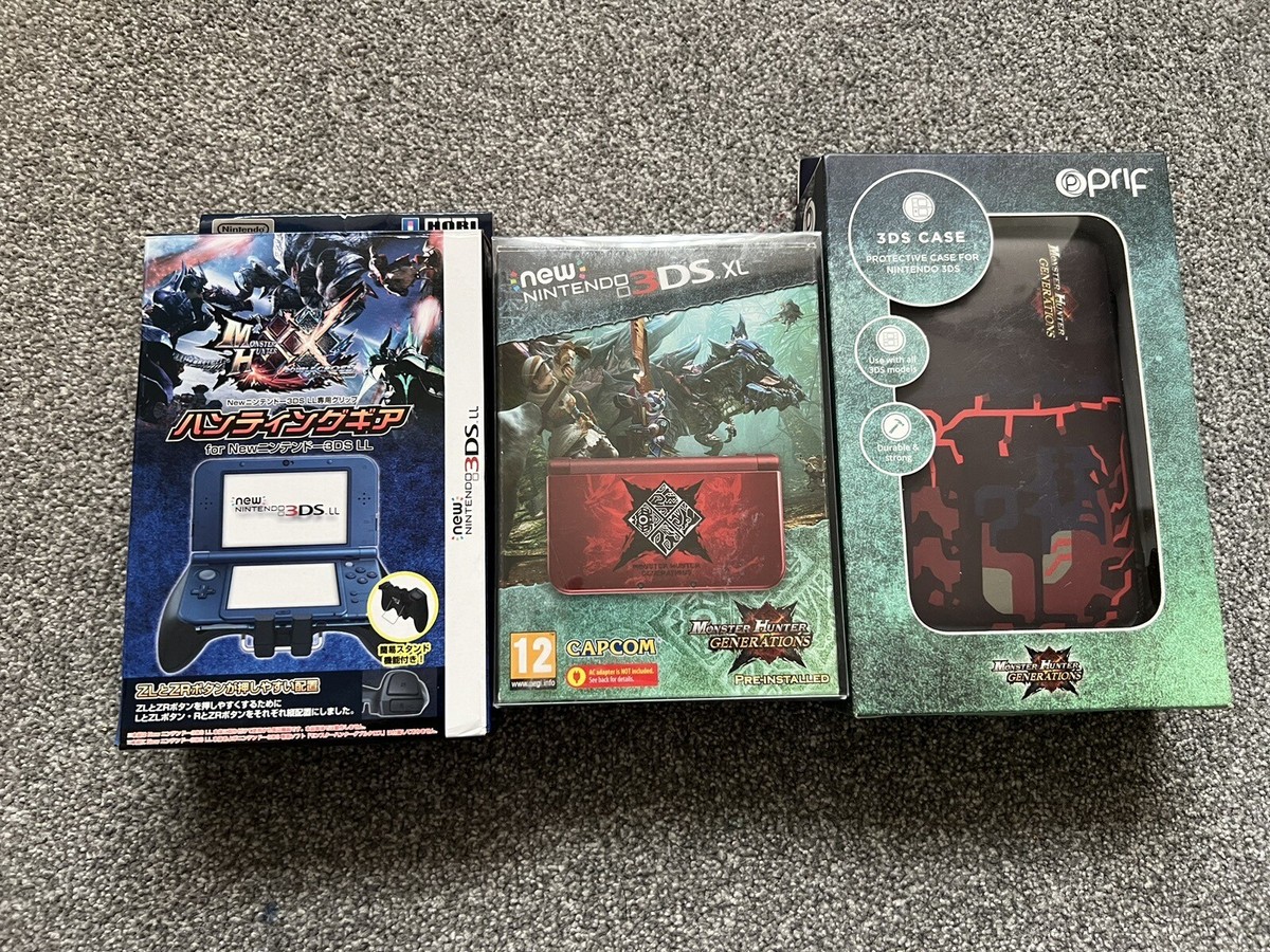New Nintendo 3ds Xl Monster Hunter Generations Limited Monster Hunter
