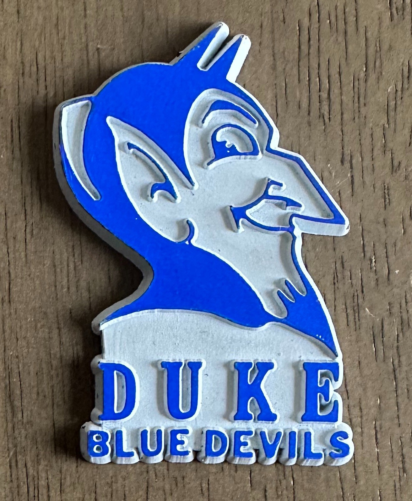 Duke Blue Devils Vintage Rubber Fridge Magnet | eBay