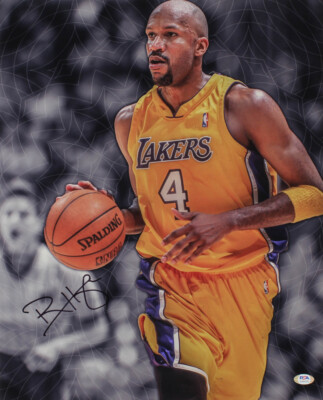 RON HARPER AUTOGRAPHED 16x20 PHOTO (LOS ANGELES LAKERS) - PSA DNA! | eBay