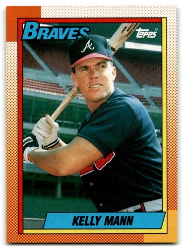 1990 Topps Kelly Mann Rookie Atlanta Braves #744 | eBay