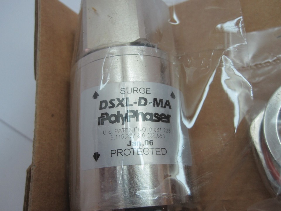 Polyphaser DSXL-MA-BF Coax Lightning Protector 700 MHz-2.7 GHz | eBay