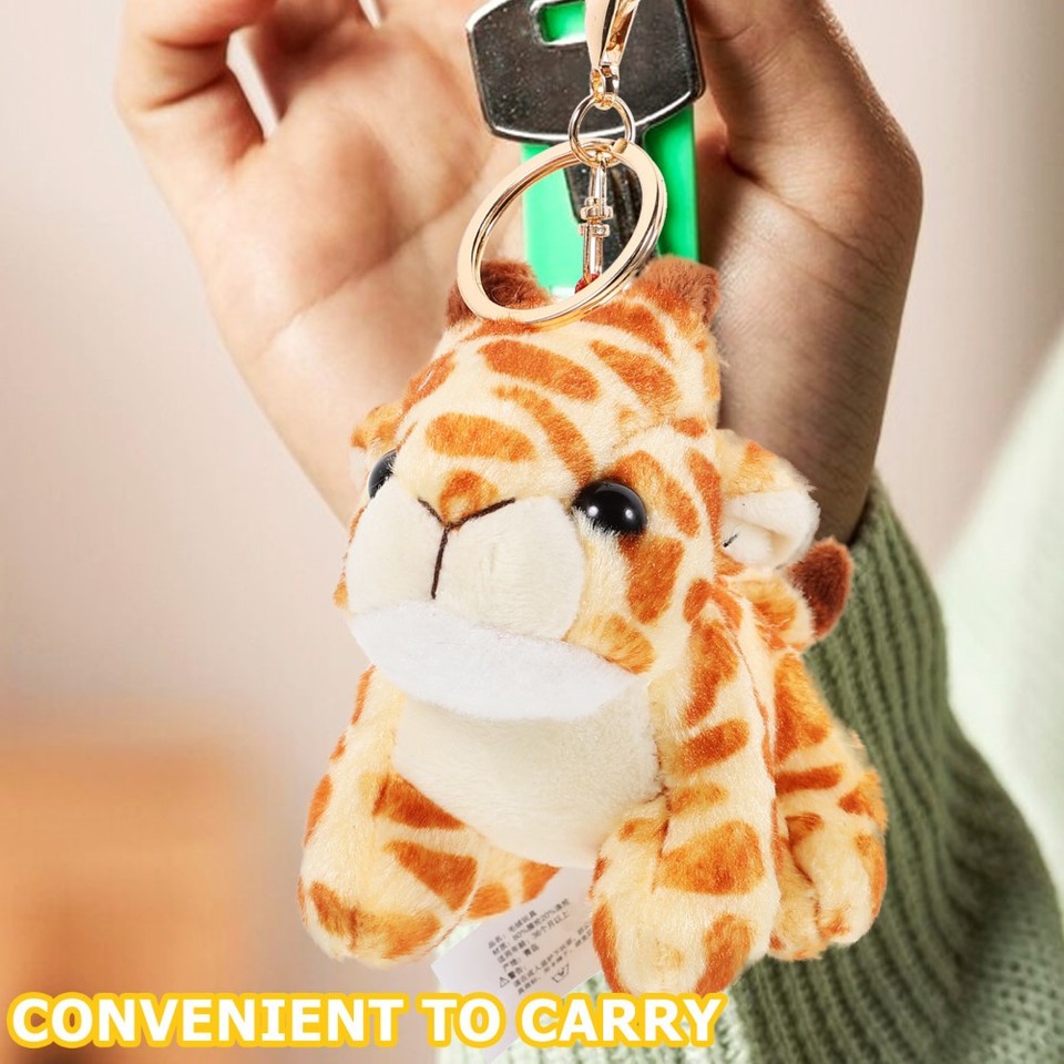 Stuffed Animal Keyring Keychain for Backpacks Aesthetic Cute Bag Charm ...