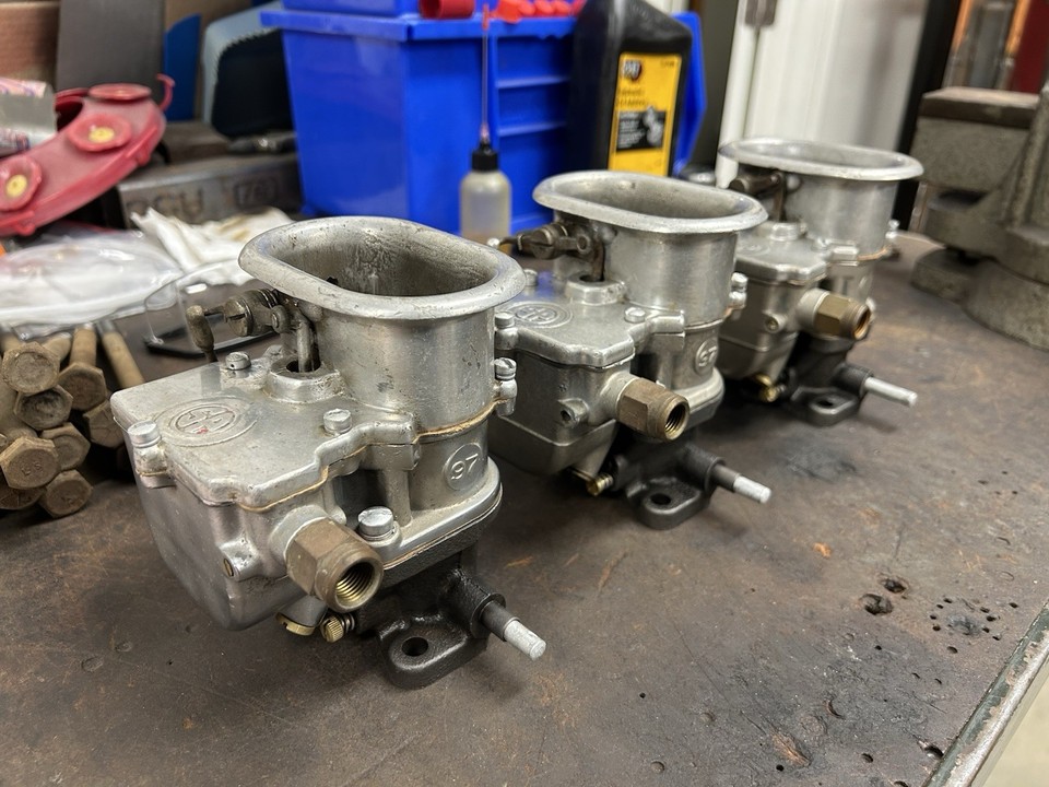 Stromberg 97 Carb Carburetor Lot SP Tops Largo Logo Tri Power Six 6 ...