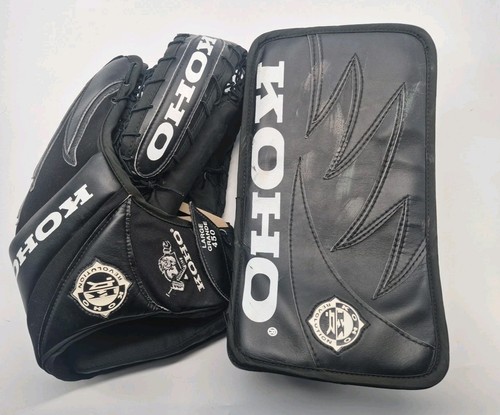 Koho Revolution Ice Hockey Goalie Pair L Glove And R Blocker Set Large ...