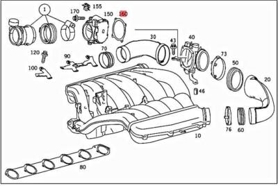 Genuine MERCEDES Sealing shim 1371410780 | eBay