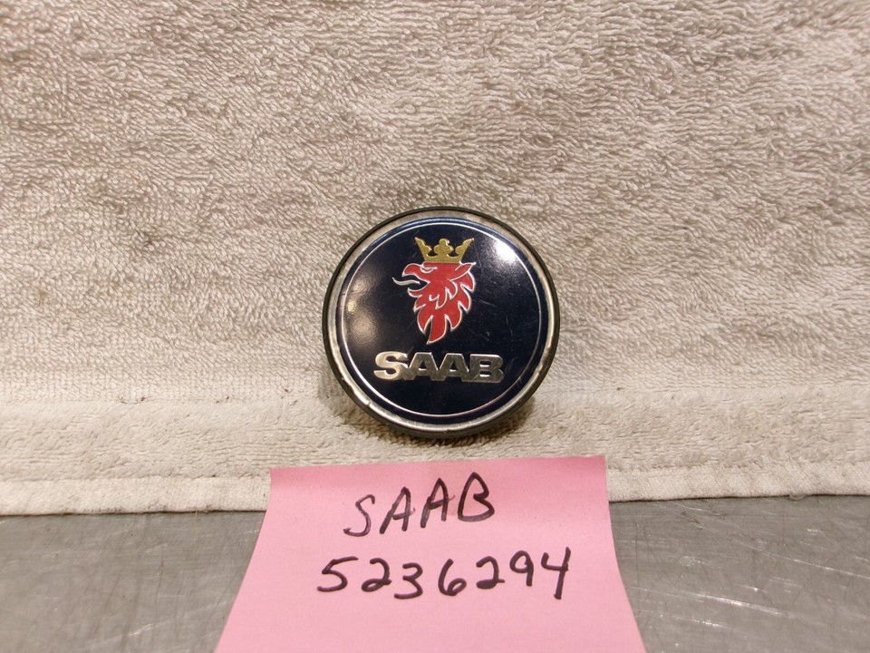 99 00 01 02 03 04 05 06 Saab 9-3 9-5 9-2X 5236294 2 1/2inch Center Caps ...