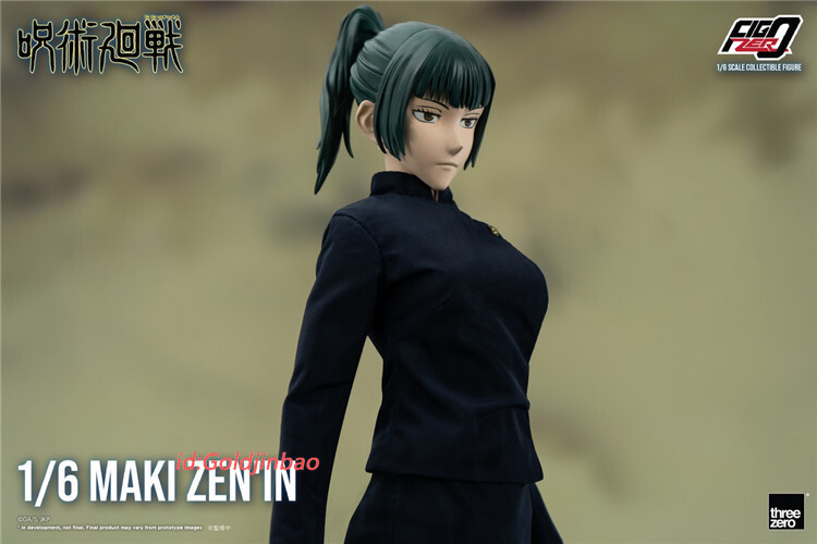 Threezero JUJUTSU KAISEN Zenin Maki Action Figure Model In Stock 1/6 ...