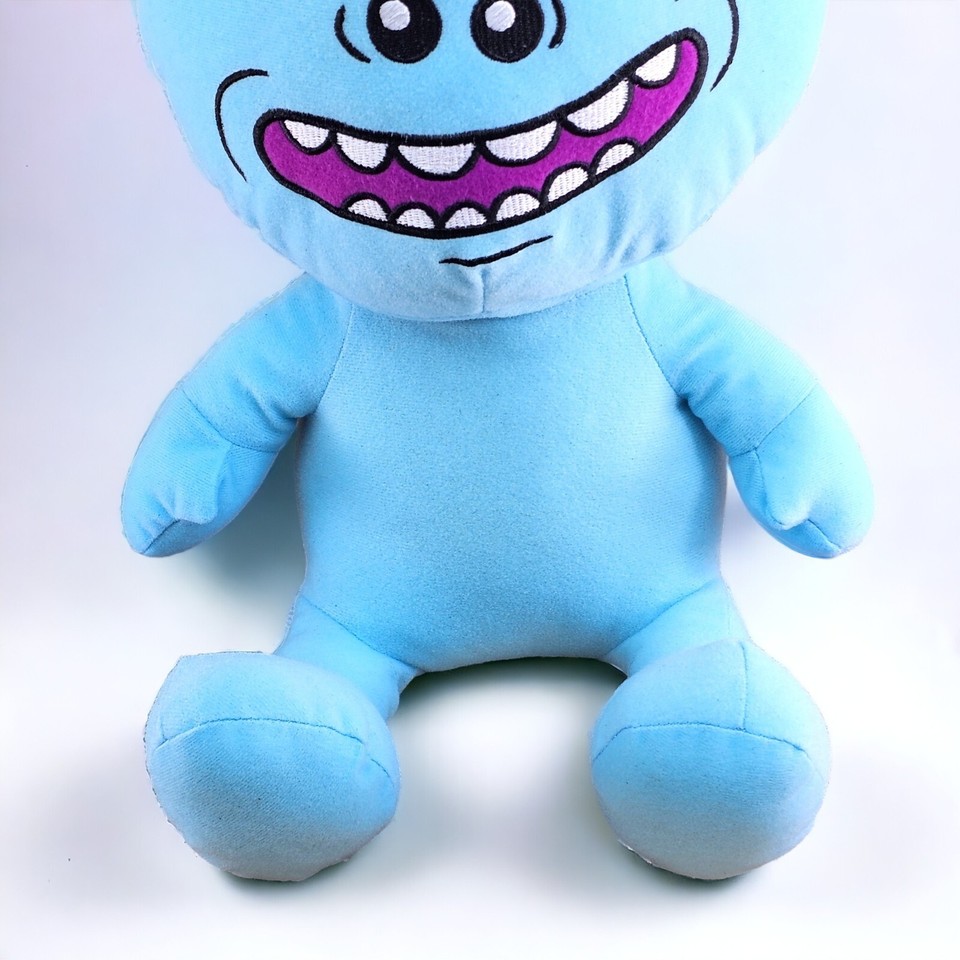Mr Meeseeks Stuffed Animal Plush Toy Rick and Morty Adult Swim 14 in ...